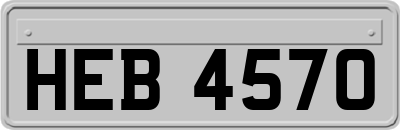 HEB 4570 - Avalie condutor! - placas-brasileiras.com